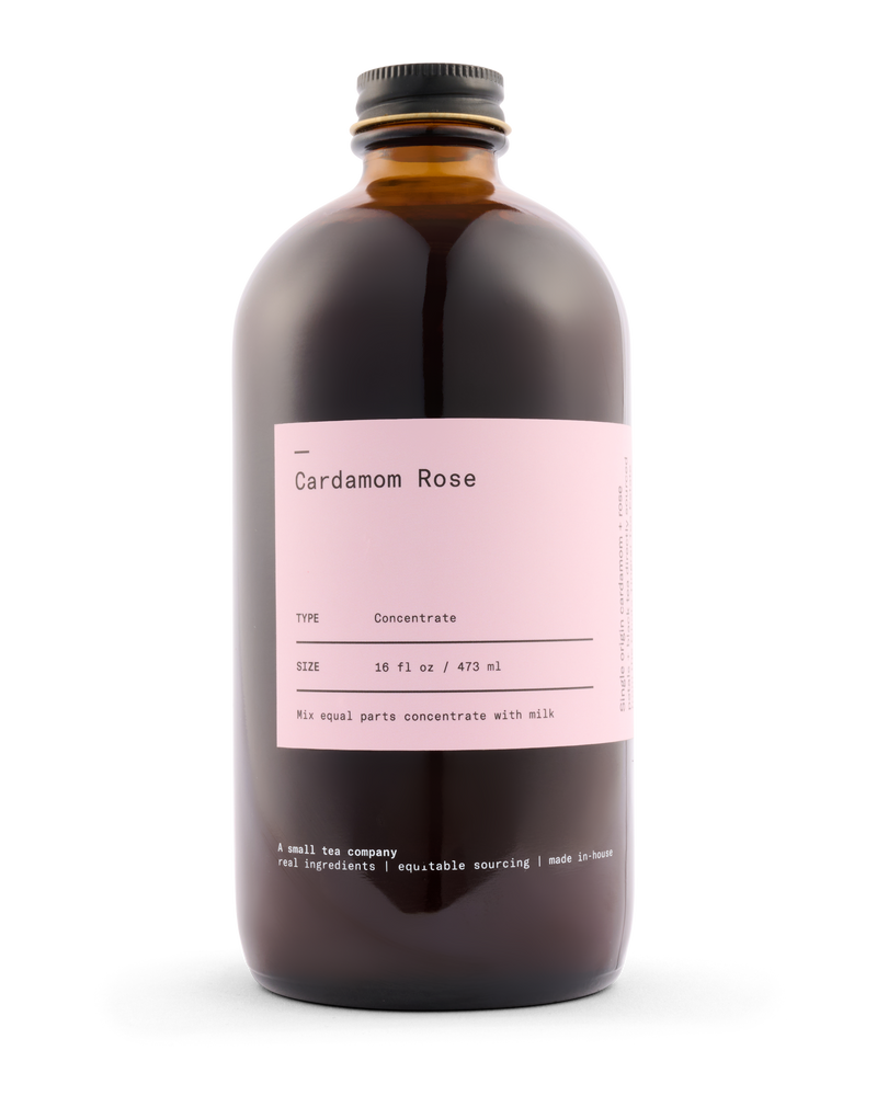 Cardamom Rose Tea Concentrate